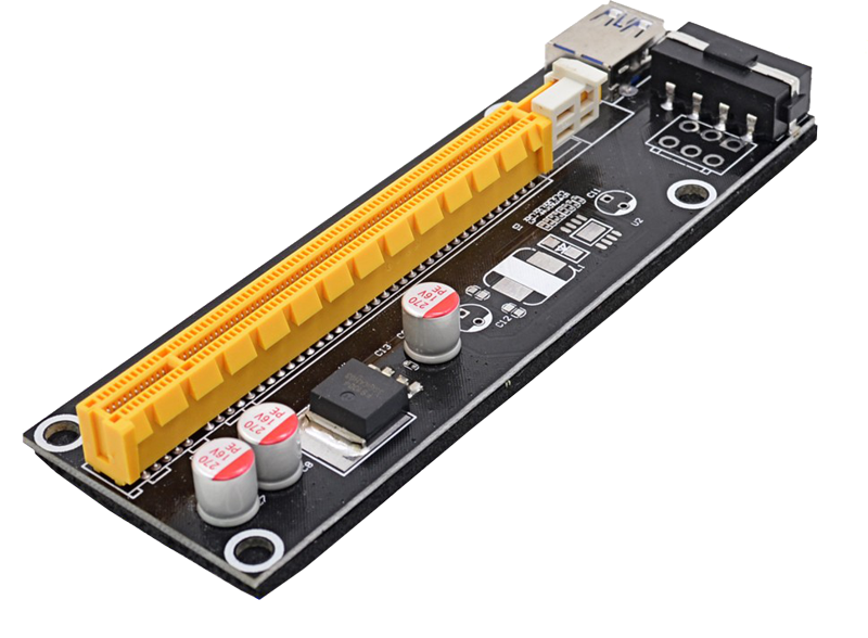 PCIe Riser Card - VER006 MOLEX – hashrate