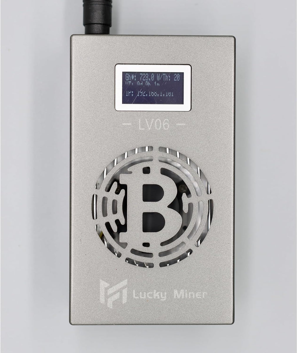 Lucky Miner LV06 Solo Miner - BM1366 - 500G – hashrate