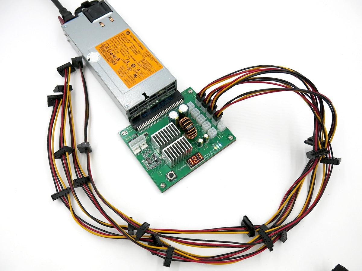 CHIX Server PSU SATA Breakout Board – hashrate