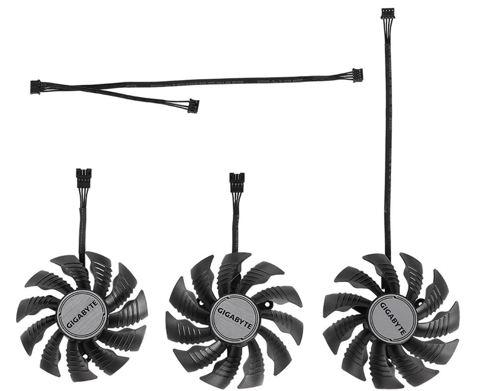 Gigabyte GPU Replacement Fan Set 82/87mm - T128015SU/T129215SU – hashrate