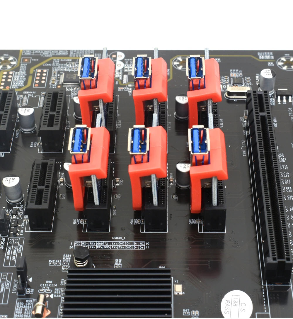 Riser PCIE Retention Clip - 6 Pack – hashrate